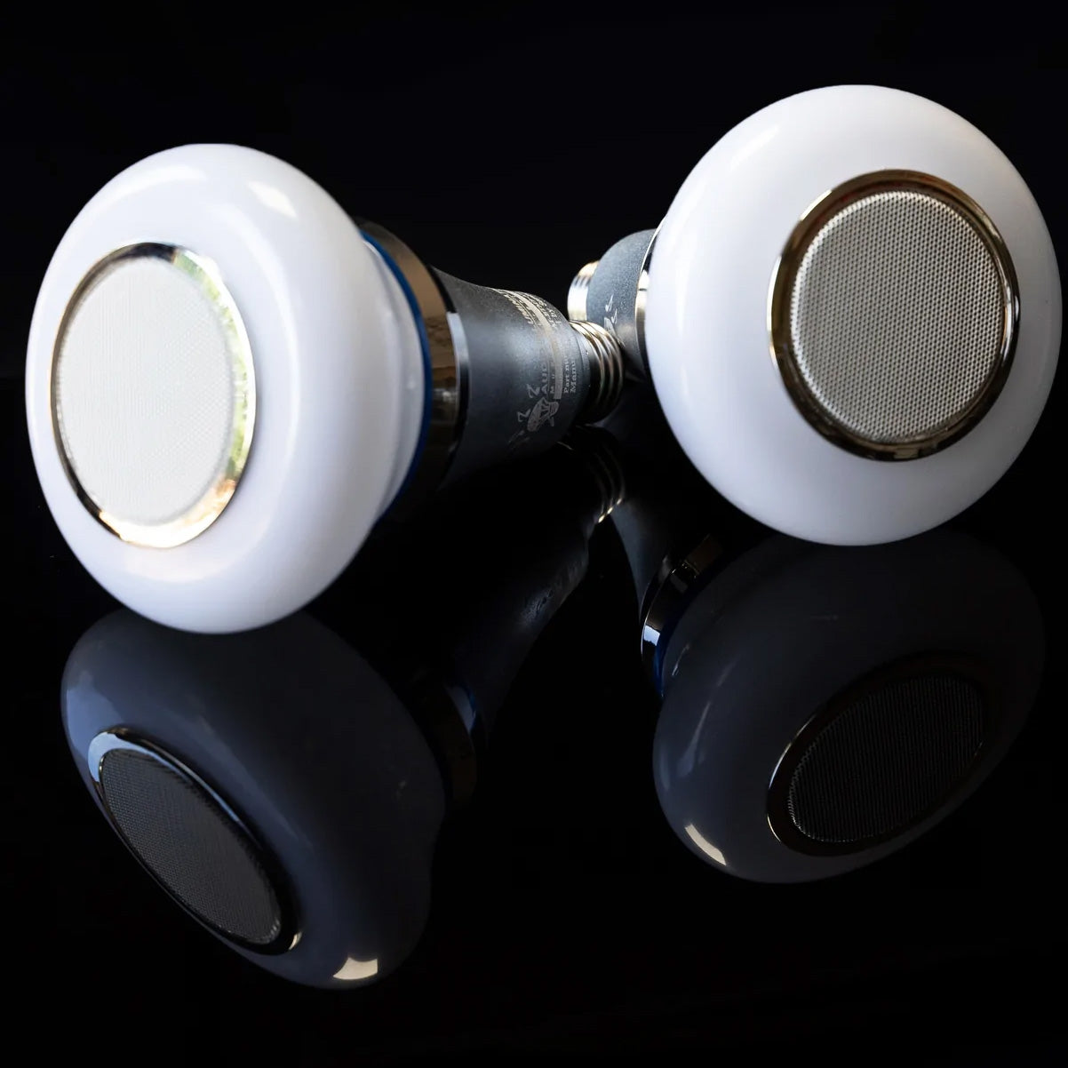 2 Pack LED Bluetooth Synchronized Stereo Light Bulb – Audio Illumination